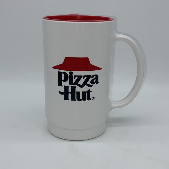 Dining | Pizza Hut Hard Plastic Beverage Mug Cup Retro Promo 8s Ltd ...